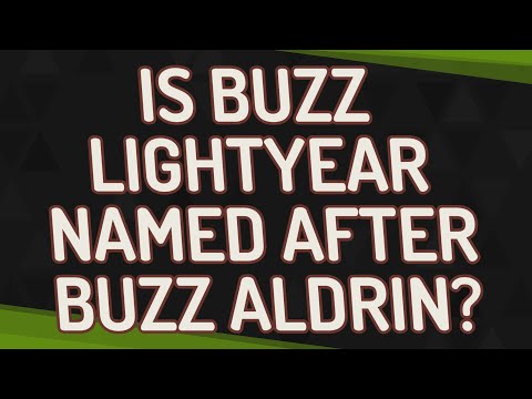 Is Buzz Lightyear named after Buzz Aldrin?