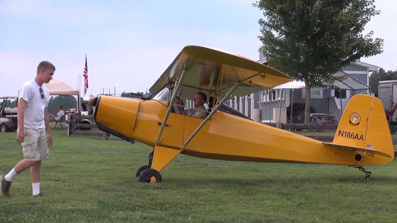 POBER PIXIE, N186AA Start Up & Takeoff 9/8/13 at 1820