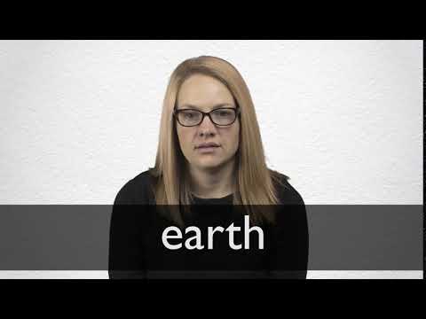How to pronounce EARTH in British English