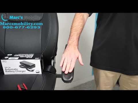 Jazzy Air 2 - How to make ALL arm Adjustments - Power Chair - Pride Mobility