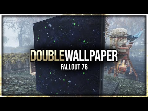 Fallout 76 - Double Sided Wallpaper For Interior Walls