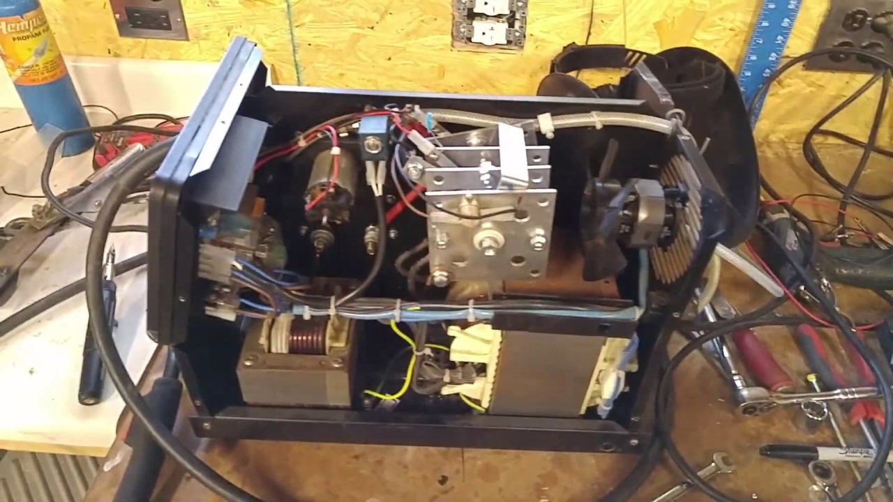 How I fixed my MIG welder after one of the diodes in the bridge rectifier failed