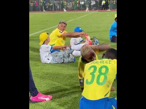 Sundowns🇧🇷 players after the game👆👀 #mamelodisundowns #betwaypremiership #team #psl #diski