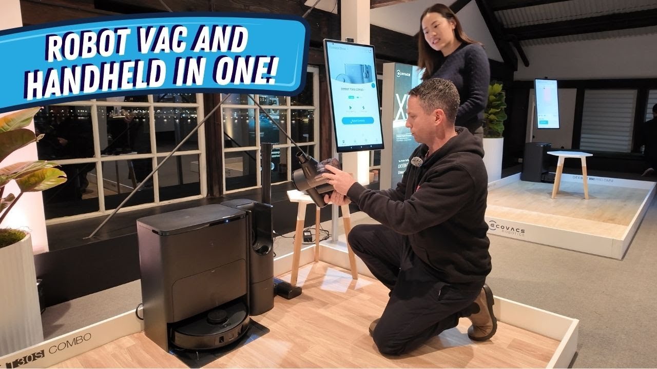 2 Middle aged Lawn Dads check out Ecovacs 3 New Robot Vacuums with all new technology!