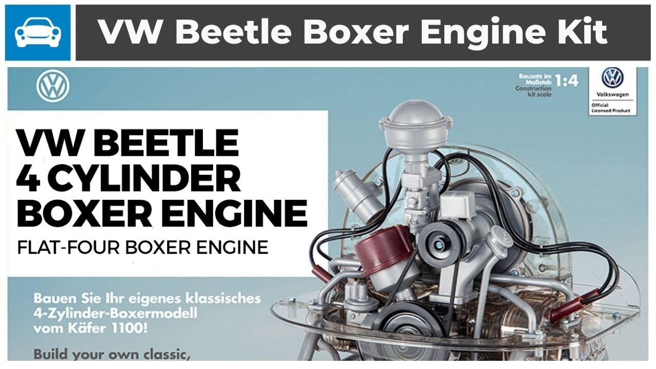 Official VW Beetle Flat 4 Boxer Engine Model Kit