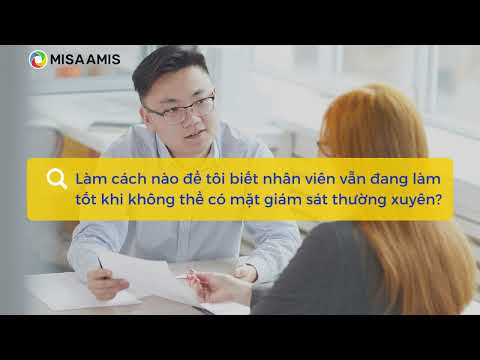 Quản lý từ xa với phần mềm MISA AMIS công việc