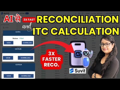 GSTR 2A, 2B Reconciliation & ITC calculation in Tally | Tax Automation Tool
