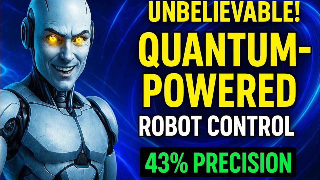 Quantum Robotics Breakthrough | Real-Time Humanoid Robot Control with AI & Quantum Computing