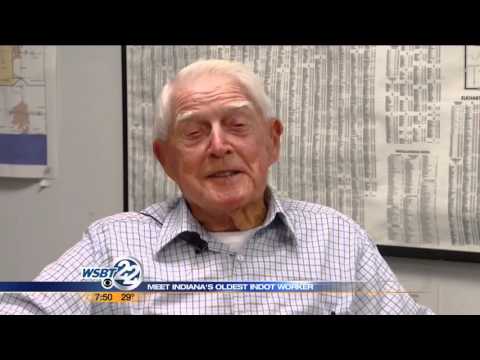 Oldest INDOT worker is 90 years old