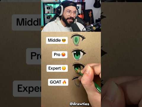 ✏️Drawing Manga Eyes Noob to Pro by drawties