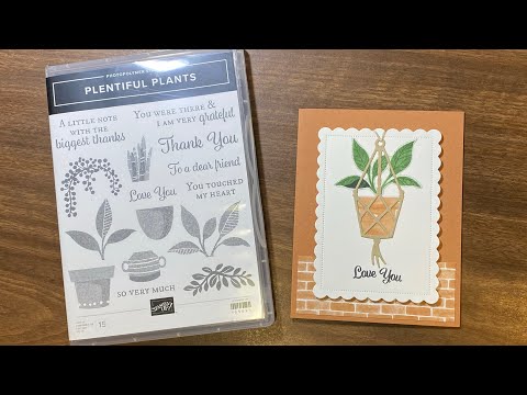 Plentiful Plants card