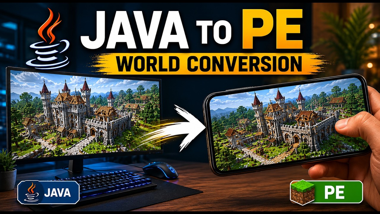How To Convert Minecraft World Java To Bedrock (2026)