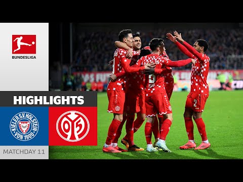 Mainz Break Winless Streak! | Holstein Kiel - 1. FSV Mainz 05 0-3 | Highlights | MD11 - Bundesliga