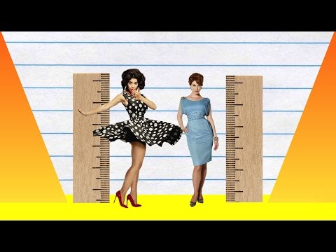 How Much Taller? - Marina Diamandis vs Christina Hendricks!