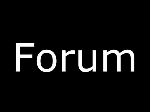 Forum Meaning