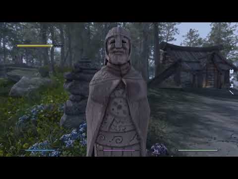 2023 SKYRIM SE 4K ENB GRIM REALISM FORESTS WITH PARALLAX