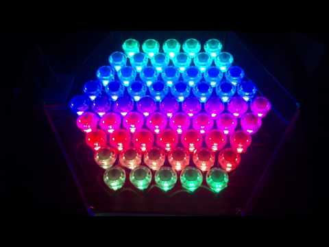 LED Illuminated Isomorphic Keyboard Looks As Good As It Sounds | Hackaday