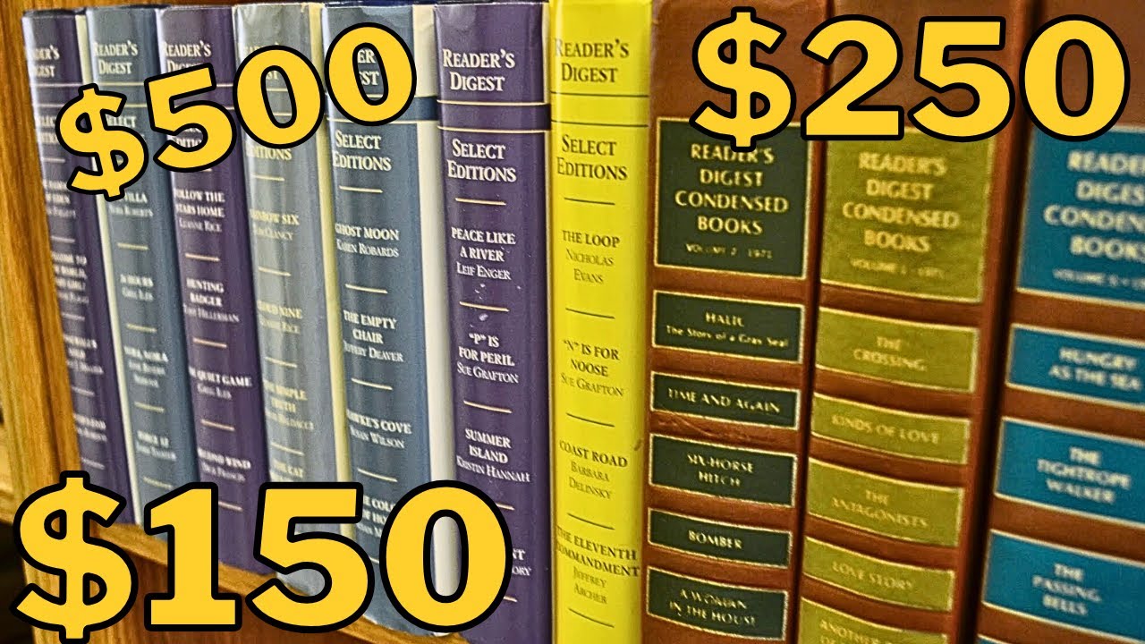 Top 5 Readers Digest Books You Won't Believe Are Worth THOUSANDS!