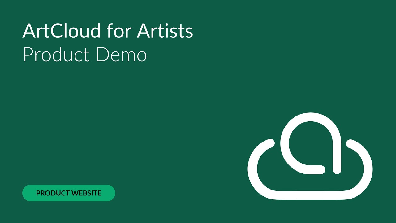 ArtCloud for Artists | Product Demo