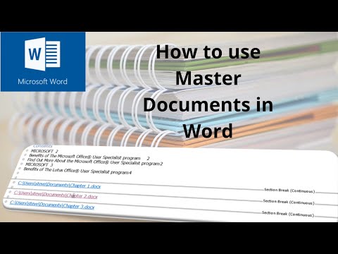 How to use Master documents in Microsoft Word | ITs Easy Training