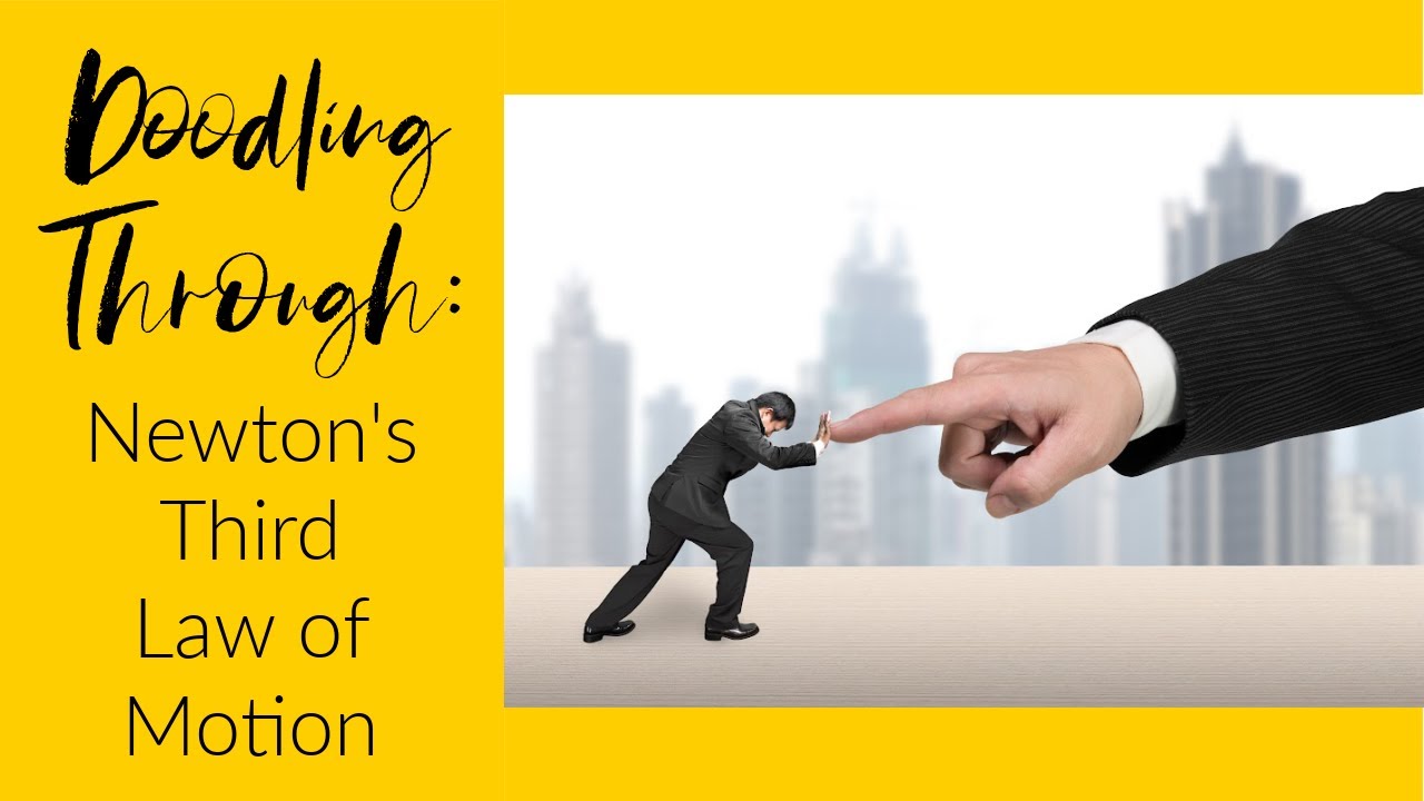 Doodling Through Newton's Third Law of Motion: CC Cycle 2 Week 18 Science Foundations Memory Work