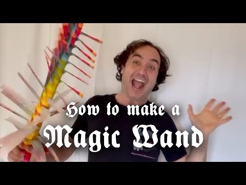 Make a magic wand with James! ✨