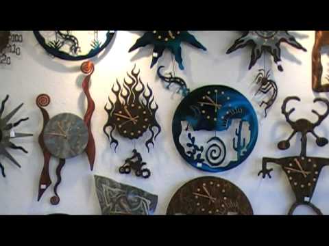 Lema's Kokopelli Gallery - Clocks