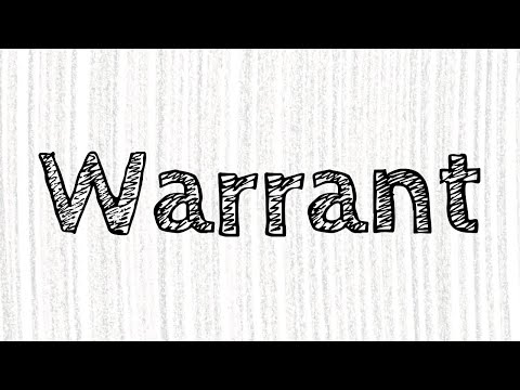 WARRANT | How to Pronounce | Meaning | Mnemonic Device