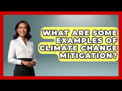 What Are Some Examples Of Climate Change Mitigation? - Weather Watchdog