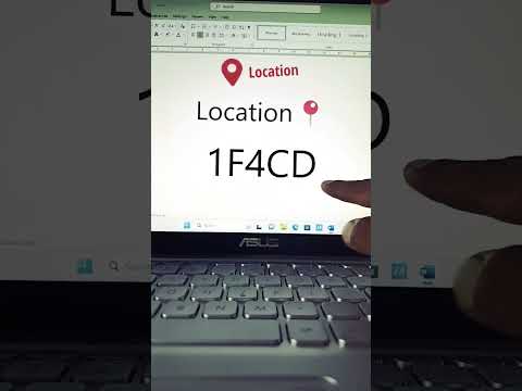 MS Word Location Symbol