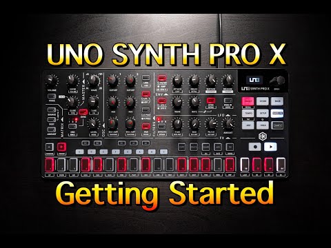 UNO SYNTH PRO X From IK Multimedia - Getting Started Walkthrough & Programming Guide — Loopy Pro ...