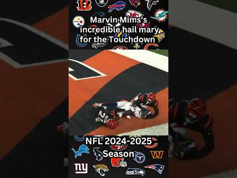 Marvin Mims’s incredible hail maryfor the Touchdown   I Top plays of NFL 2024-2025 Season