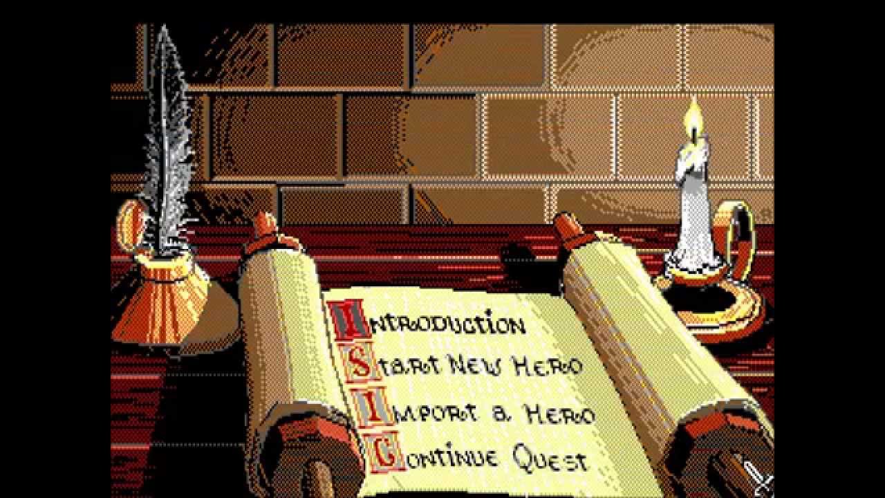 Quest For Glory II: Trial by Fire - Intro/Opening. (Roland MT-32) MS-DOS Game.
