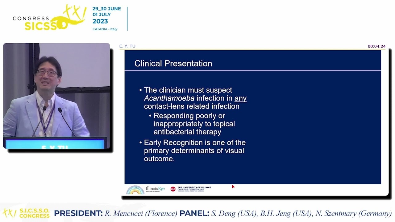ENG - Acanthamoeba keratitis: how to make an early diagnosis - E.Y. Tu (USA)
