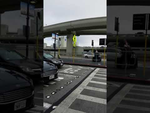 Directions to the Airport Shuttle at the San Francisco Airport.
