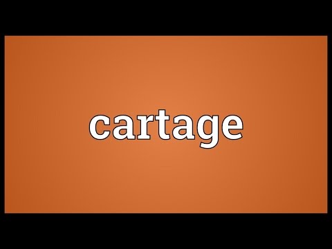 Cartage Meaning
