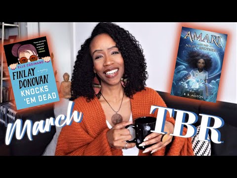 MARCH TBR | New Thriller Books, Middle Grade March & Book Clubs!