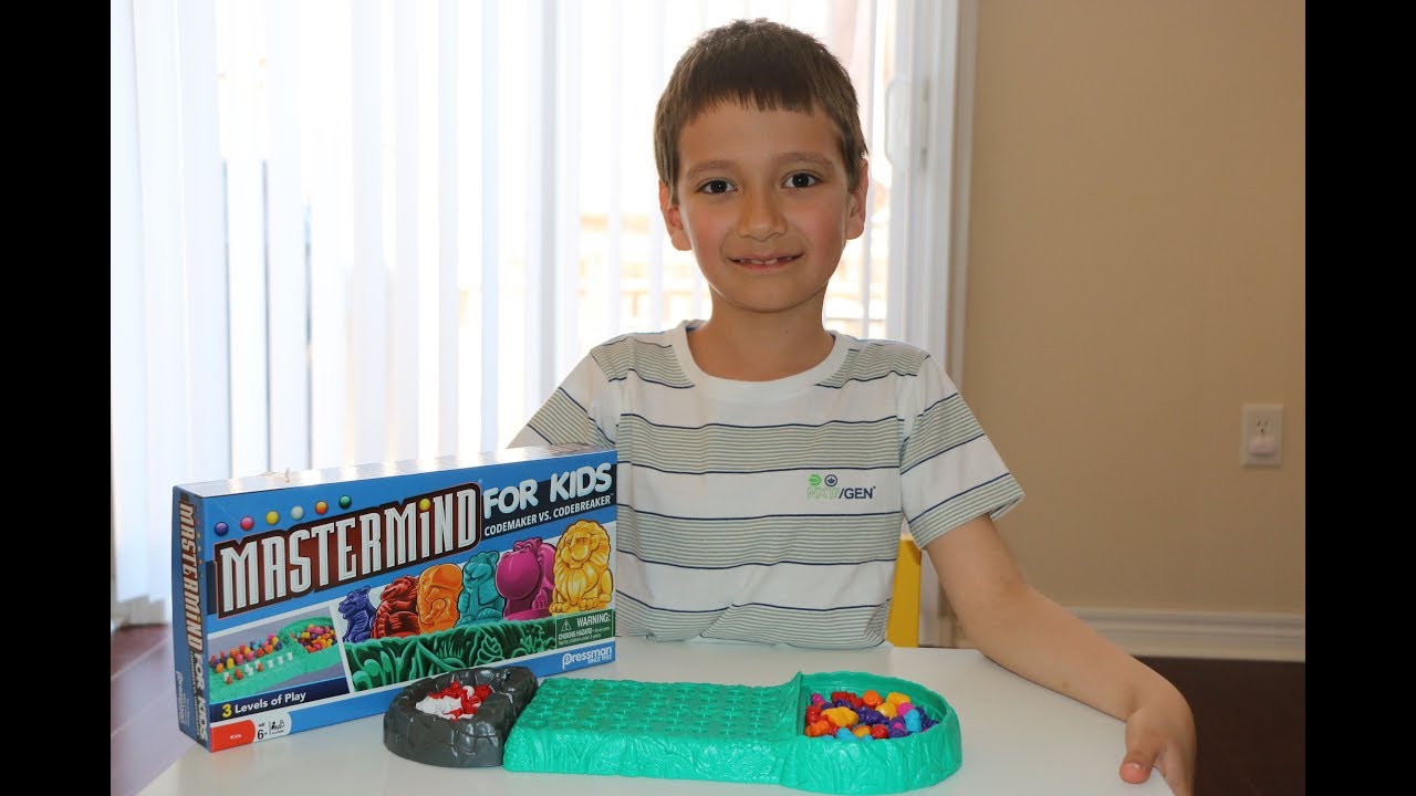 Mastermind for Kids Codemaker vs. Codebreaker Board Game | Goliath Games