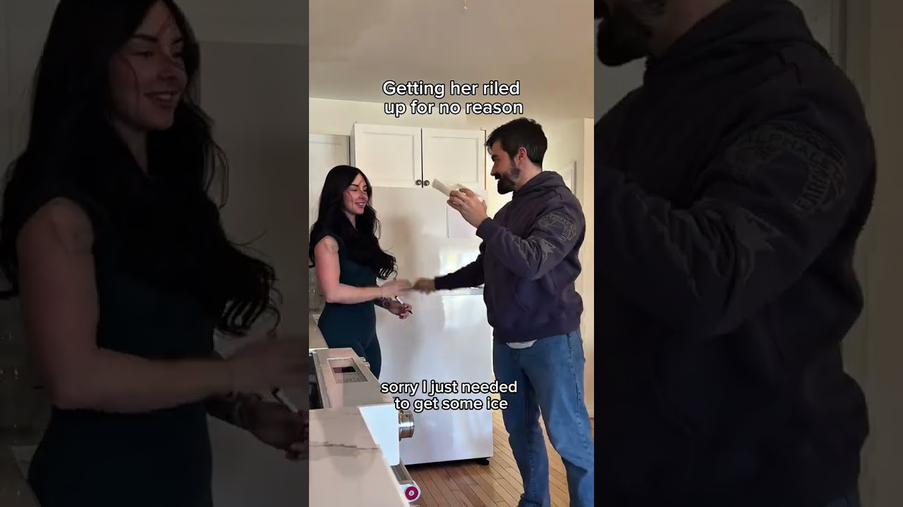 Getting her riled up to get her reaction part 2