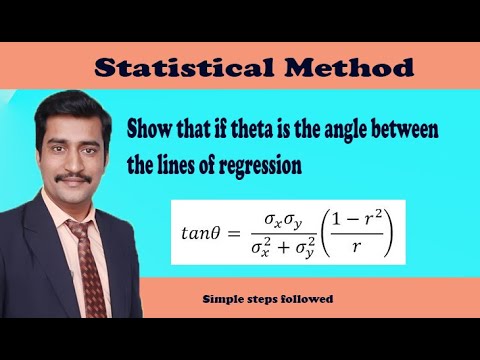What is the angle between regression line? – More REF