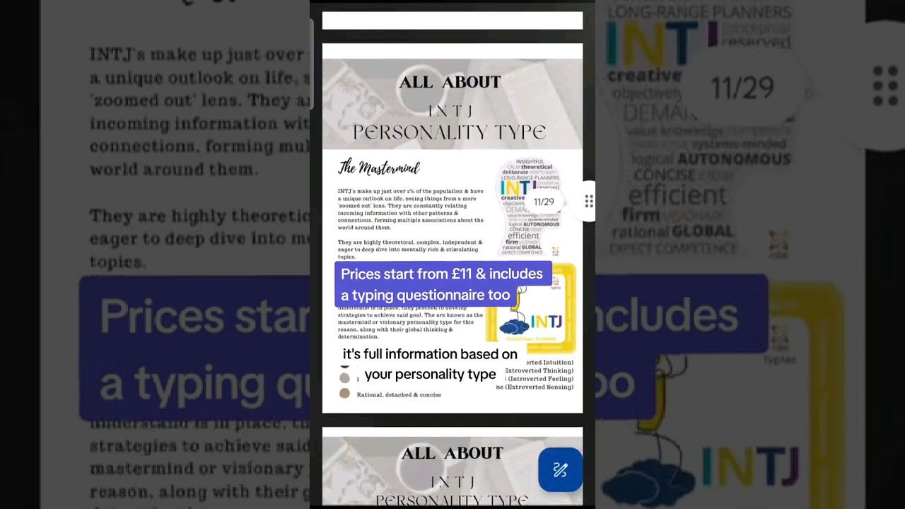 link to order in comments 👇 discover your type #mbti #mbtipersonality #personalitytest #myersbriggs