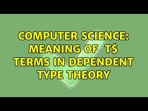 Computer Science: Meaning of $mu t$ terms in dependent type theory