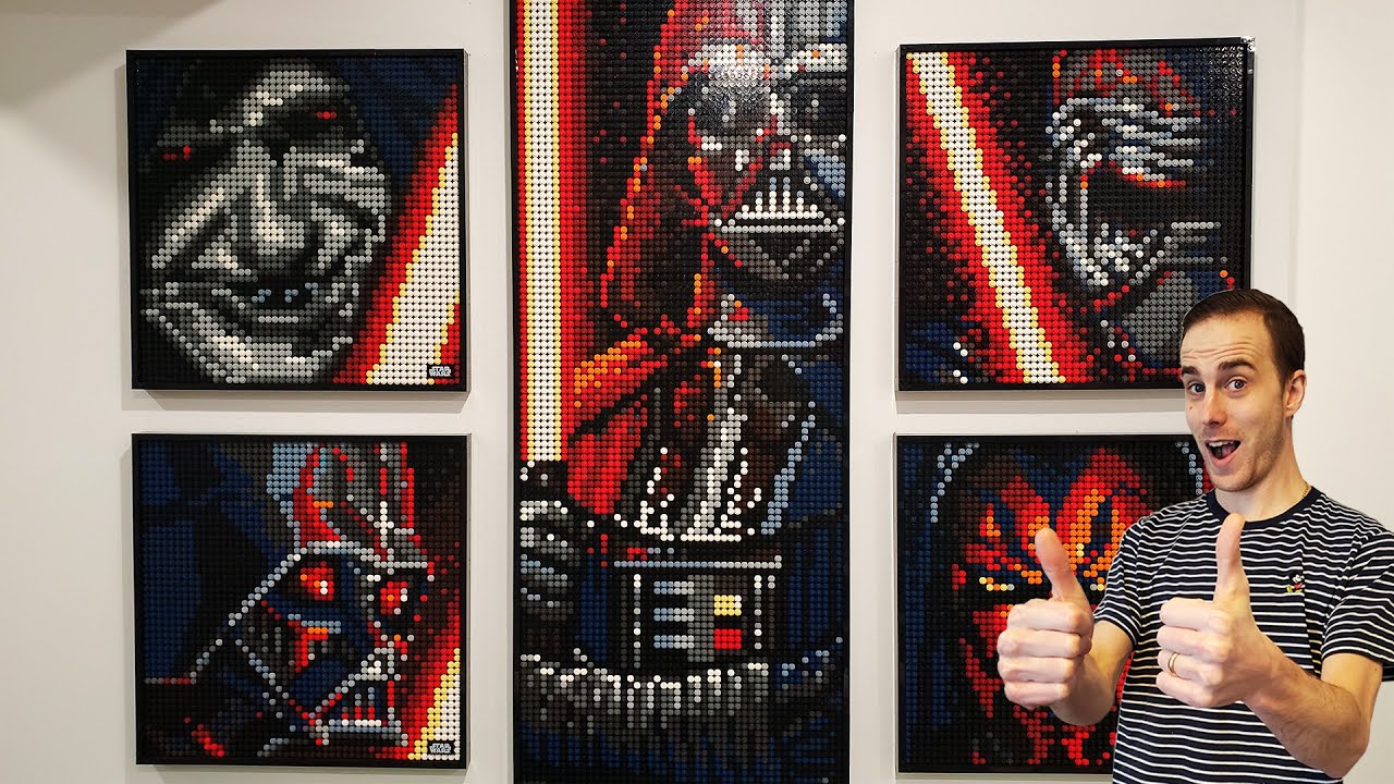 LEGO Room Update Hanging Art!