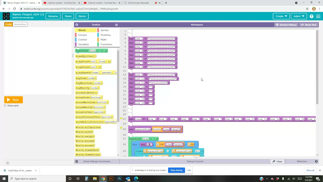 how to make a lock with binary code