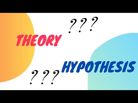 Difference Between Theory And Hypothesis #Differenceit!