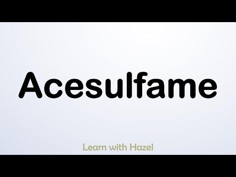 How to Pronounce Acesulfame? (CORRECTLY)