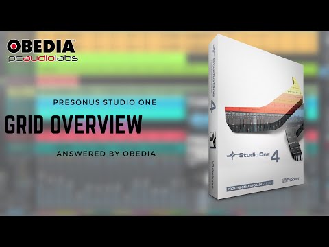 Get Started with Studio One: Grid Overview in Studio One