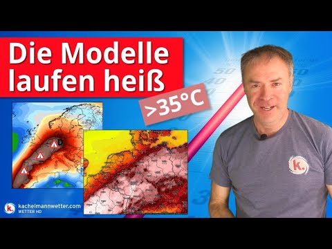 Von großer Hitze mit über 35 Grad, neuen Gewittern, aber auch zunehmender Trockenheit