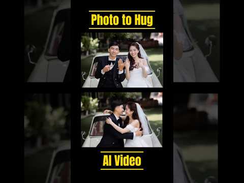 Foto menjadi Video Pelukan AI #ai #shorts
