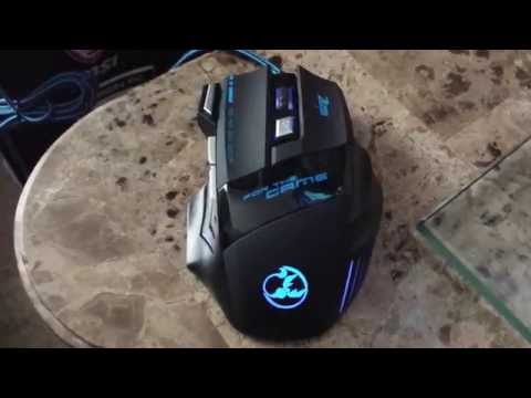 Zelotes Master Gaming Mouse unboxing 3200 DPI for $11 BEST DEAL EVER!